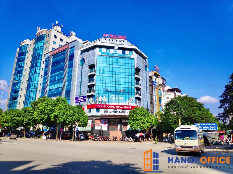 Cho thuê văn phòng Tòa nhà AP Building, đường Trần Thái Tông, Q. Cầu Giấy